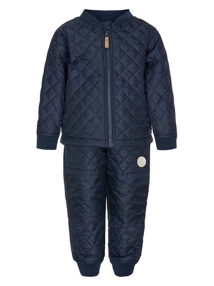 HULABALU 2-delige thermo-outfit donkerblauw goedkoop kopen | limango