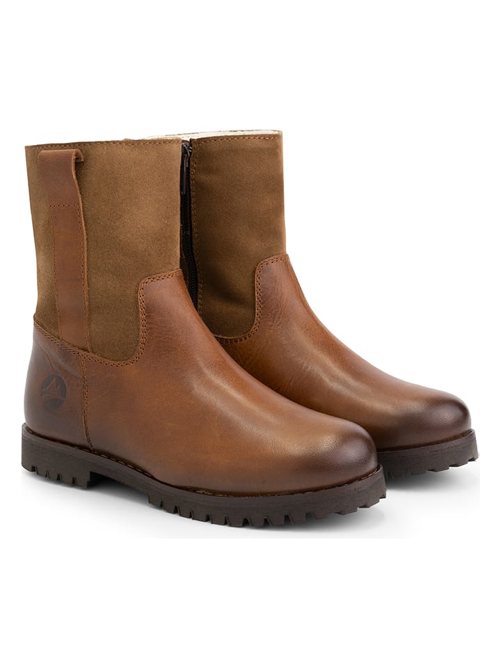 TRAVELIN' Leder-Boots "Hov" in Hellbraun günstig kaufen | limango