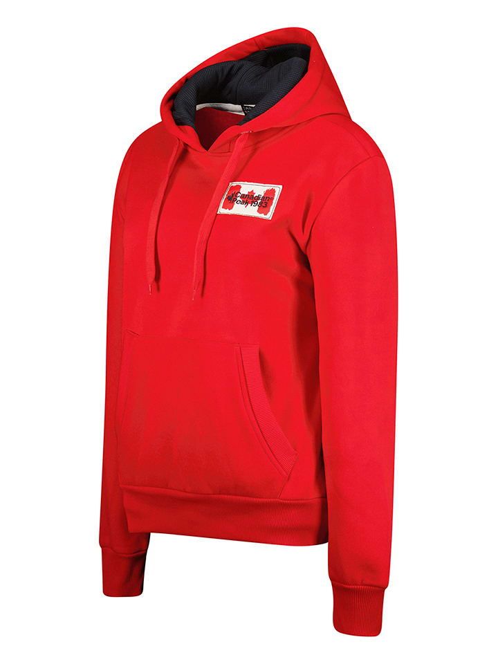 Canadian Peak Hoodie Genifeak in Rot gunstig kaufen limango