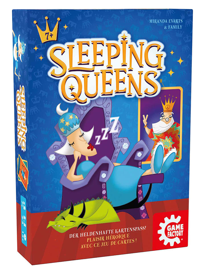 Game Factory Strategiespiel "Sleeping Queens - multilinguale Version ...
