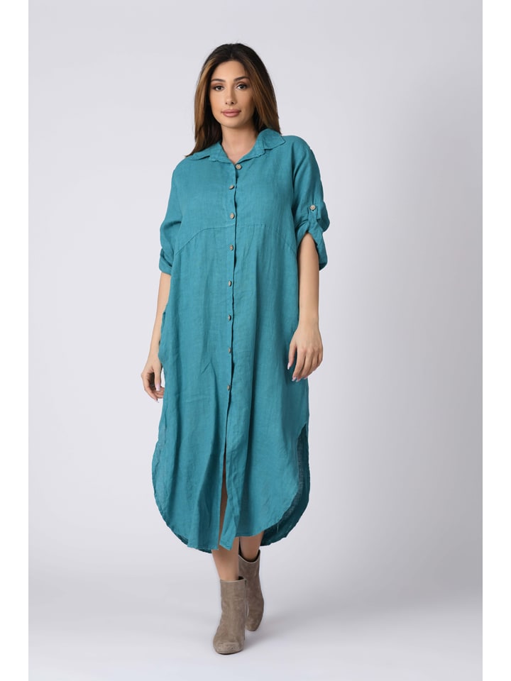 Plus Size Company Lniana sukienka Plus Size Company Lniana sukienka