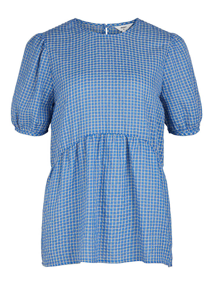 Object Bluse "Evelyn" in Blau günstig kaufen | limango
