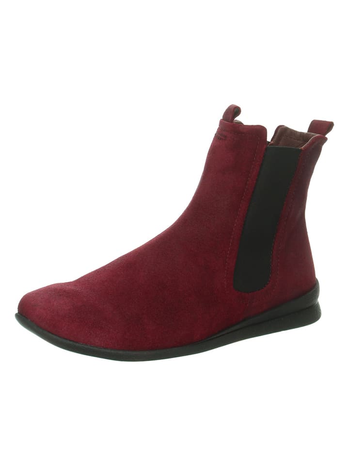 Think! Leder-Chelsea-Boots "Spuat" in Bordeaux günstig kaufen | limango