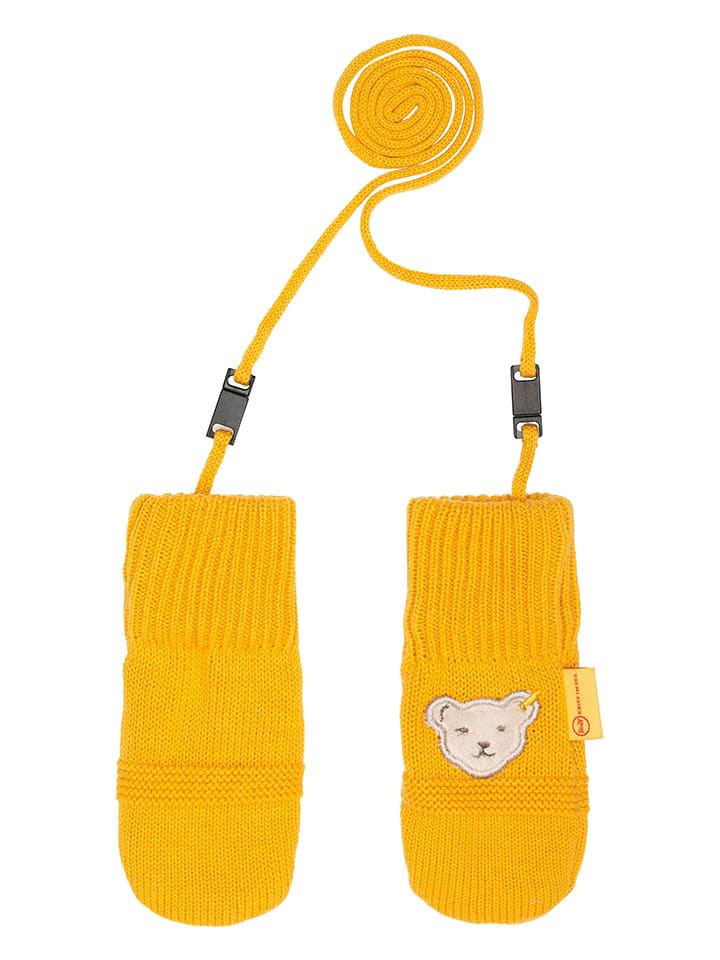 Steiff Fäustlinge in Senf günstig kaufen | limango