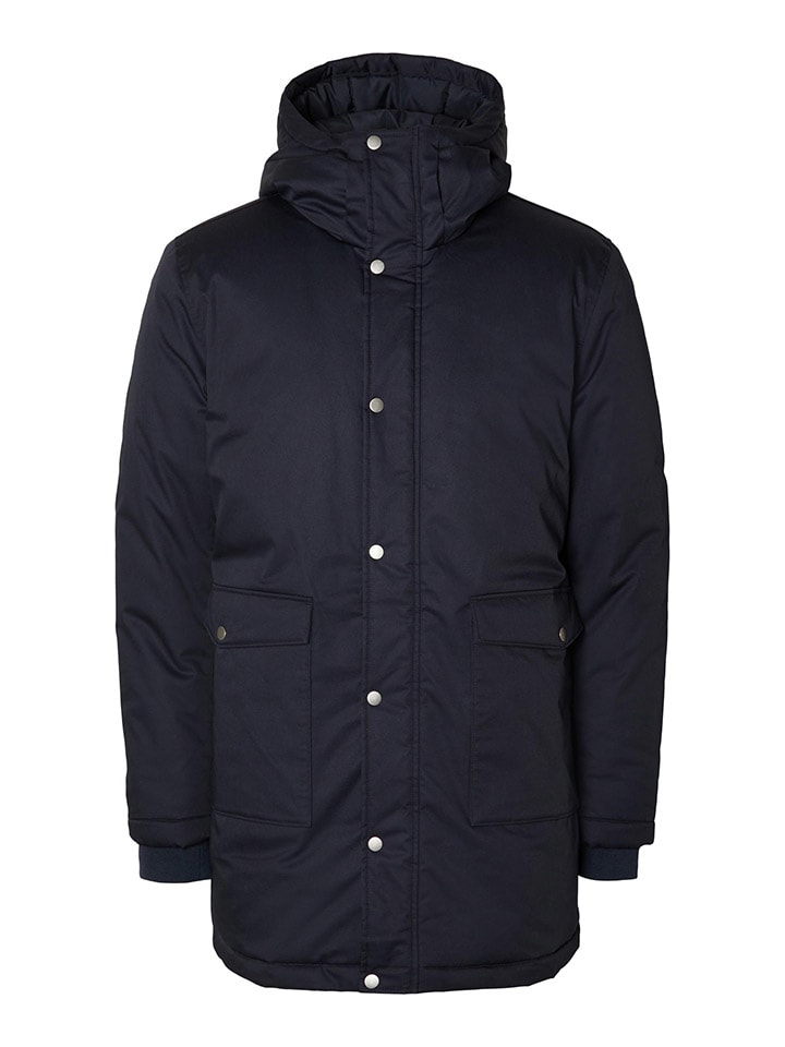 SELECTED HOMME Parka "Dan" in Dunkelblau günstig kaufen | limango