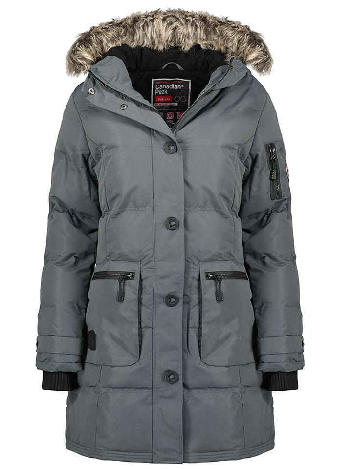 Canadian Peak Parka "Axelus" in Grau günstig kaufen | limango