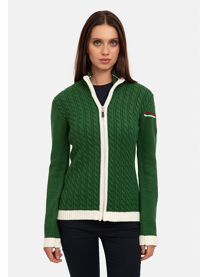 SIR RAYMOND TAILOR Cardigan "Arnhem-V" in Grün günstig kaufen | limango