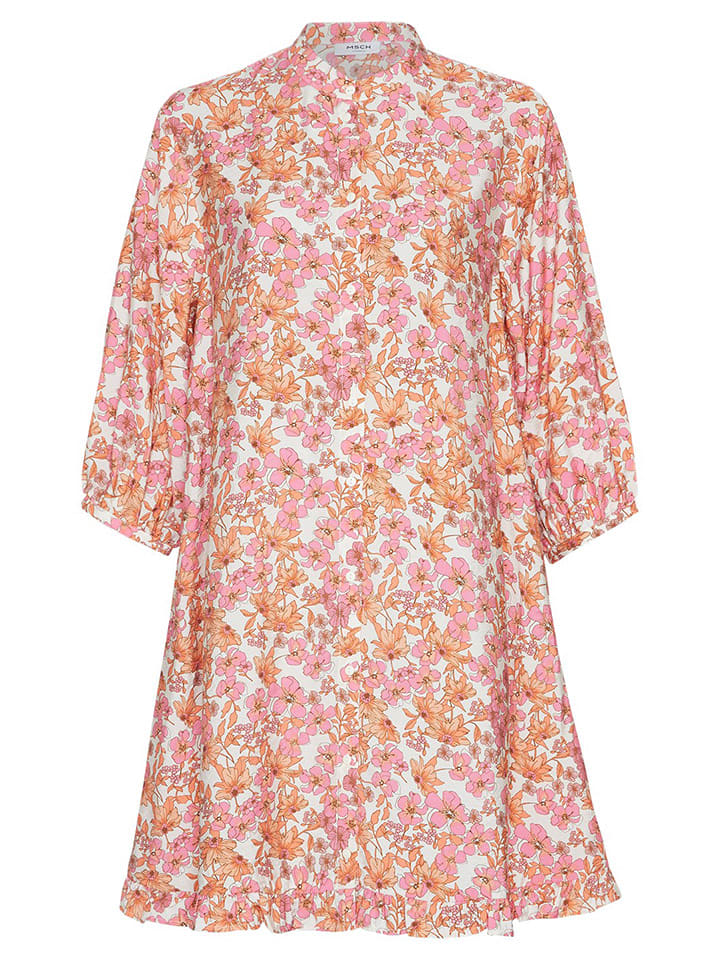 MOSS COPENHAGEN Kleid "Adanaya Ladonna" in Rosa/ Orange günstig kaufen ...