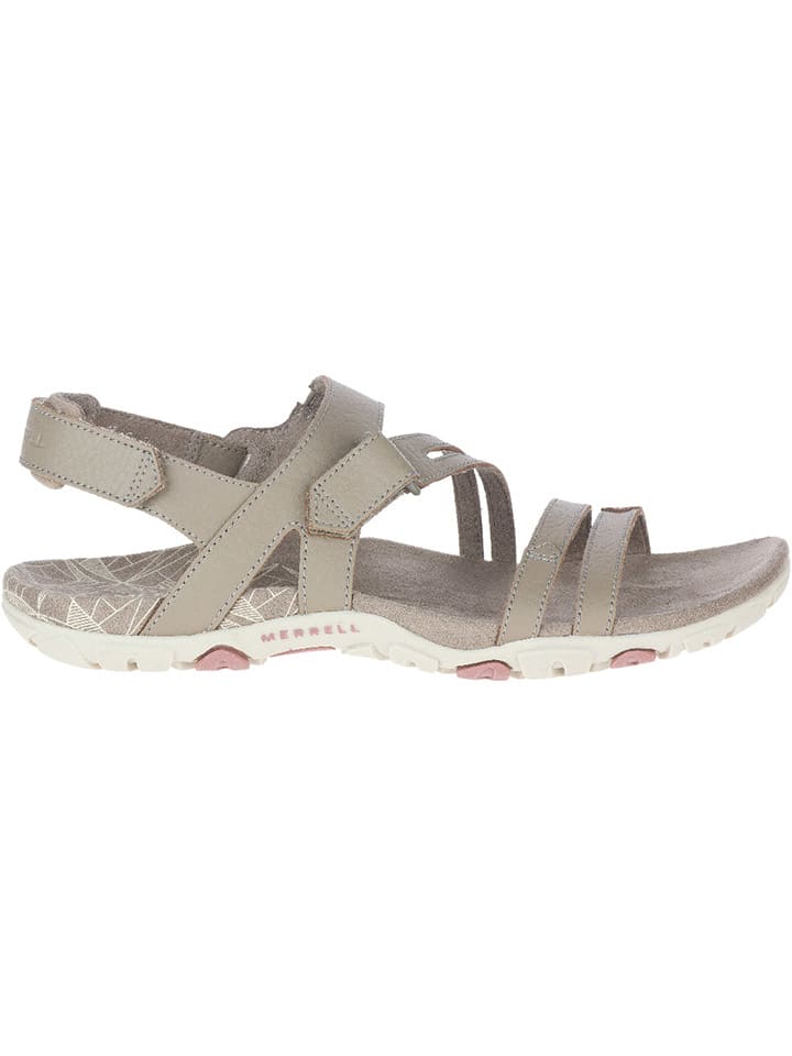 Merrell Leder-Sandalen "Sandspur Rose Convert" in Beige günstig kaufen ...