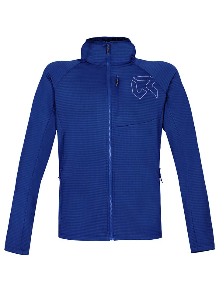 ROCK EXPERIENCE Kurtka polarowa "Arrows" w kolorze niebieskim ...