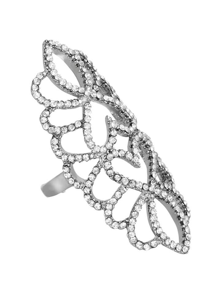 MENTHE À L'O Beschicht. Ring mit Kristallen günstig kaufen | limango