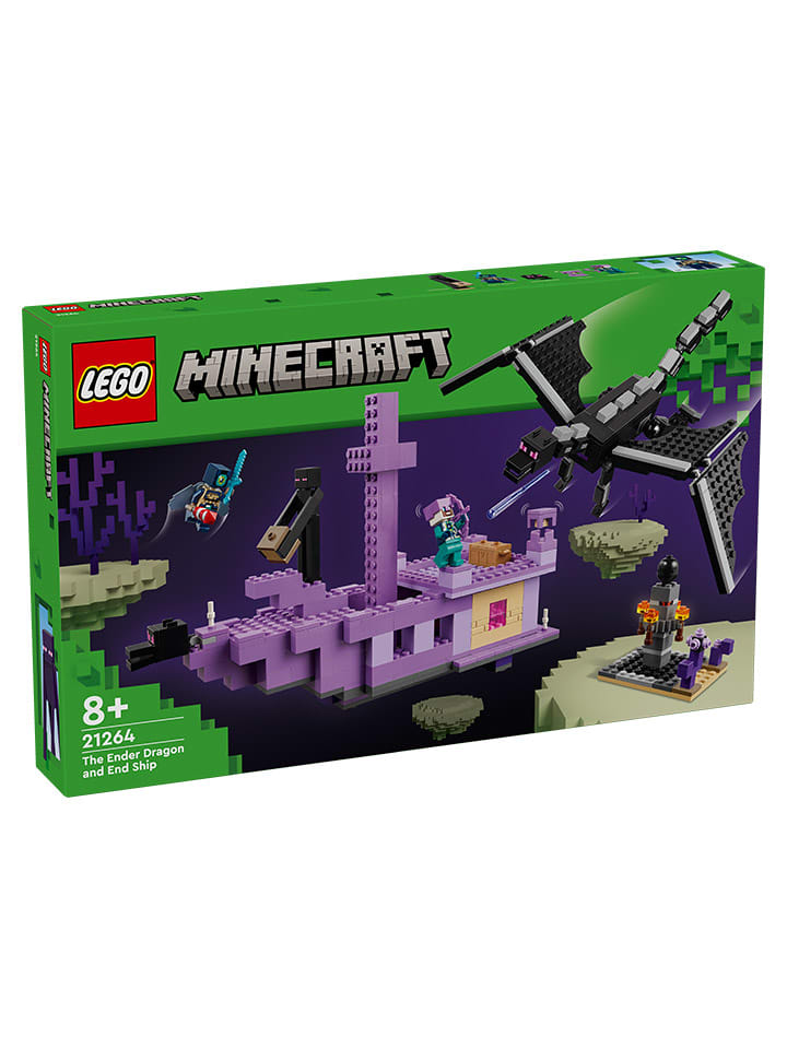 LEGO LEGO® Minecraft™: Der Enderdrache und das Endschiff - ab 8 Jahren ...