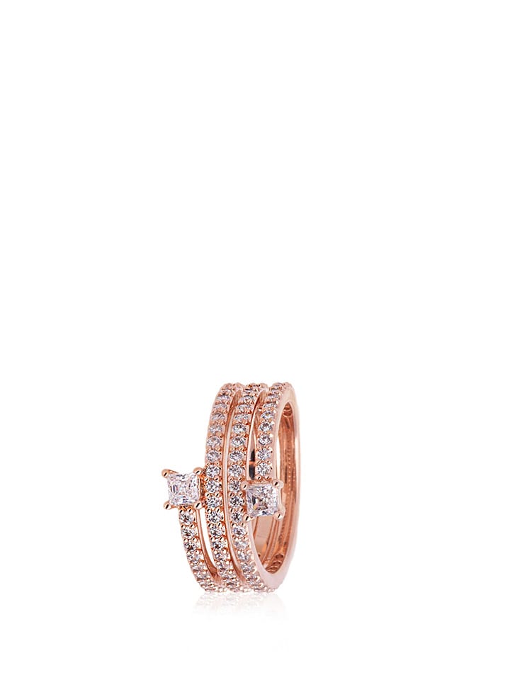 Pandora Rosévergold. Ring mit Edelsteinen günstig kaufen | limango