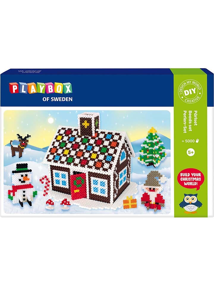 Playbox Perlen-Set "Gingerbread house" - ab 5 Jahren günstig kaufen ...