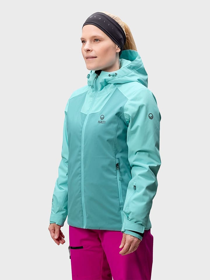 Halti Ski-/ Snowboardjacke "Wedeln DX" in Türkis günstig kaufen | limango