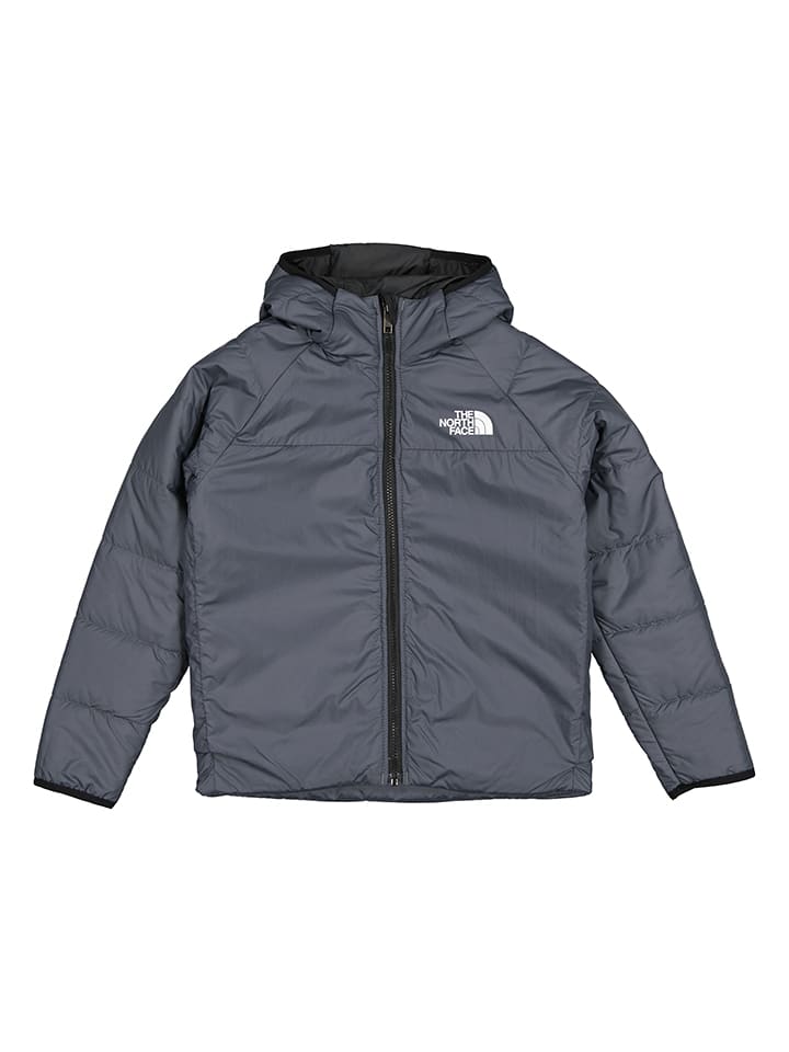 The North Face Wende Steppjacke Reversible Perrito in Grau Schwarz gunstig kaufen limango