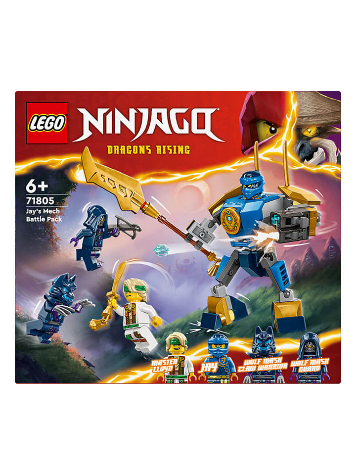LEGO LEGO® NINJAGO® 71805 "Jay's Mech Battle Pack" - 6+ - najlepsze ...