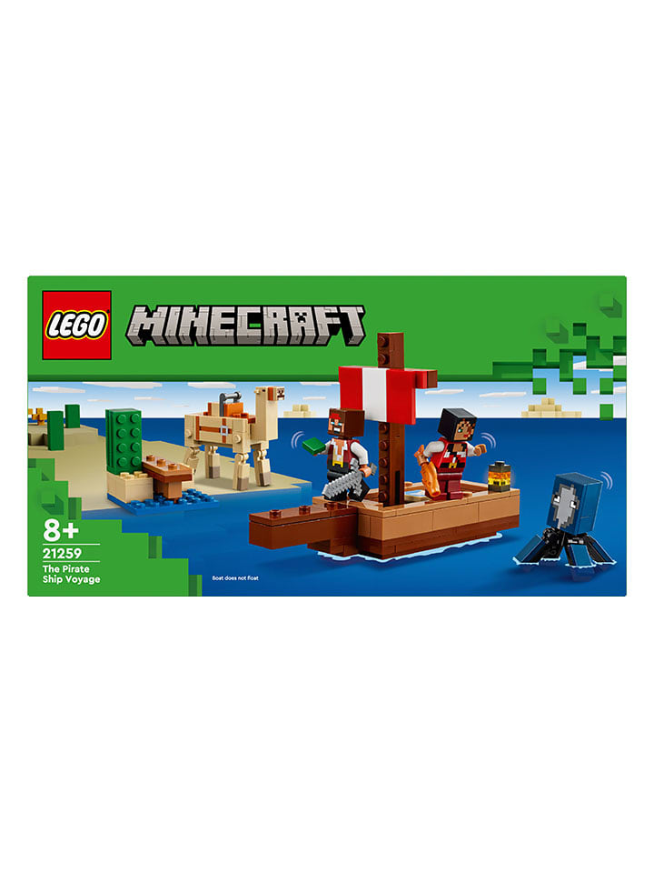 LEGO LEGO® Minecraft® 21259 ''Die Piratenschiffreise'' - ab 8 Jahren ...