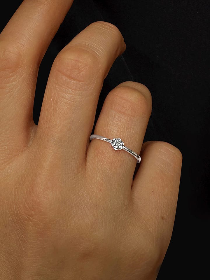 OR Carats Weißgold-Ring mit Diamant günstig kaufen | limango