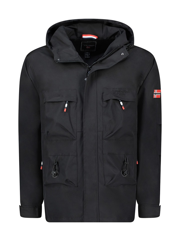 Geographical Norway Kurtka przejściowa "Barimo" w kolorze czarnym ...