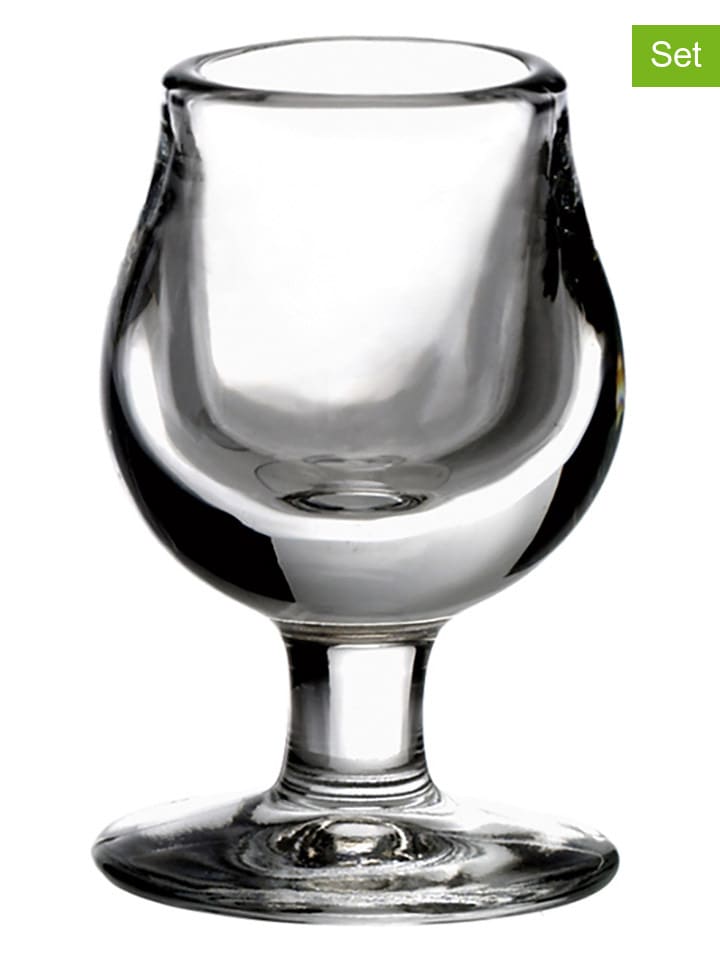 La Rochère France 6er-Set: Weingläser "Deguster" in Transparent - 20 ml ...