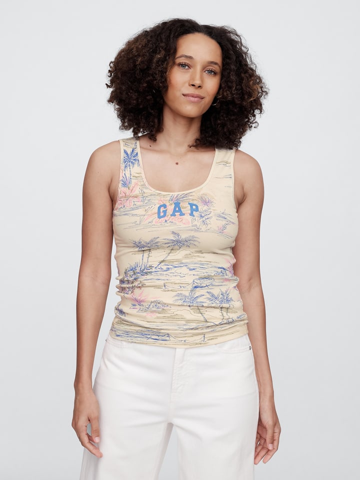 GAP Top w kolorze beżowym - najlepsze wyprzedaże w limango