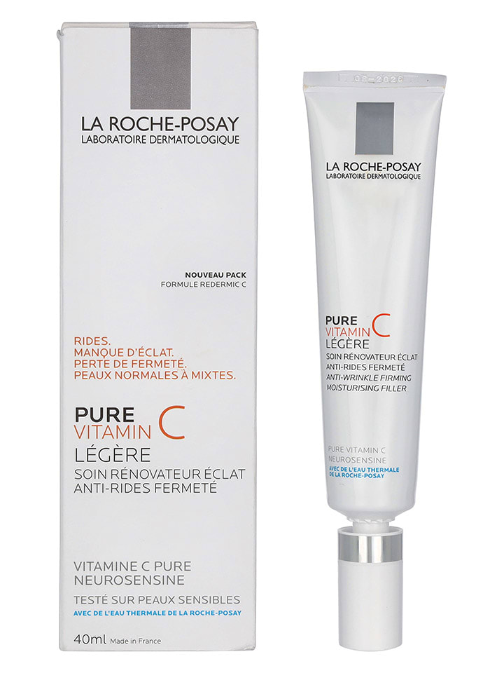 La Roche-Posay Anti-Aging-Feuchtigkeitscreme "Pure Vitamin C", 40 ml ...