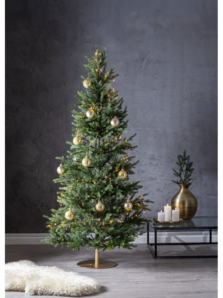 STAR Trading Sztuczna choinka "Malung" w kolorze zielonym - 200 x Ø 96 ...