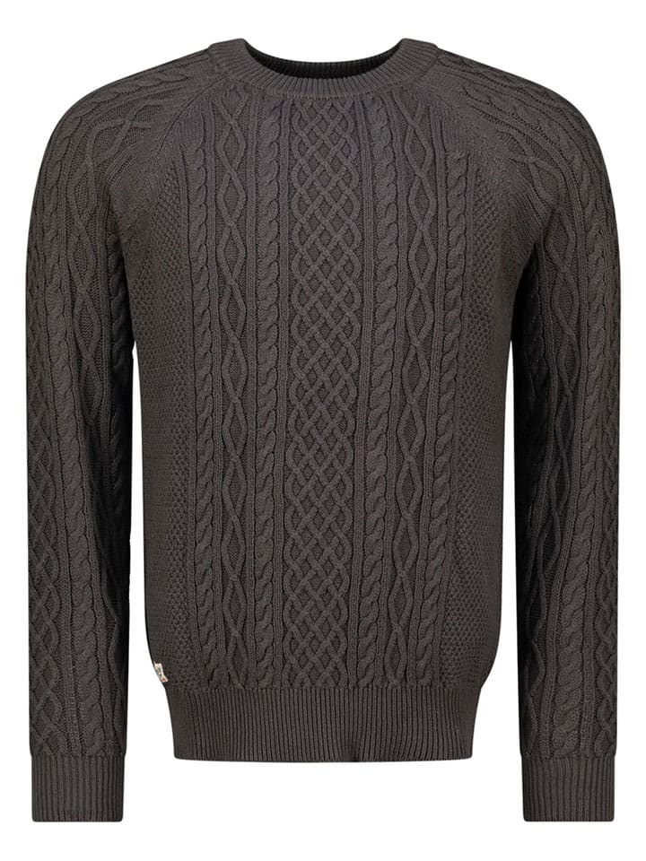 Geographical Norway Sweter "Fresh" w kolorze antracytowym - najlepsze ...