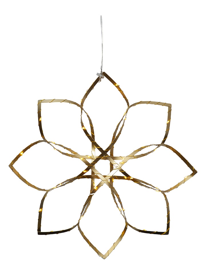 STAR Trading LED-Dekoanhänger "Amaze" in Gold - Ø 40 cm günstig kaufen ...
