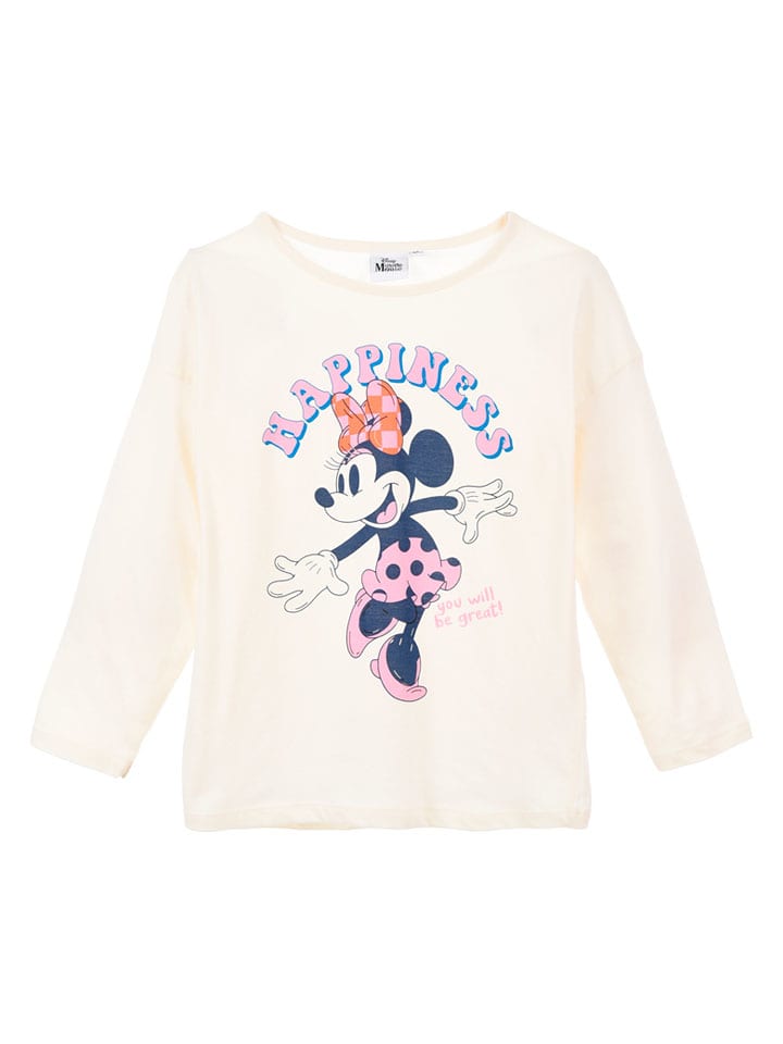 Disney Minnie Mouse Longsleeve "Minnie" in Creme günstig kaufen | limango