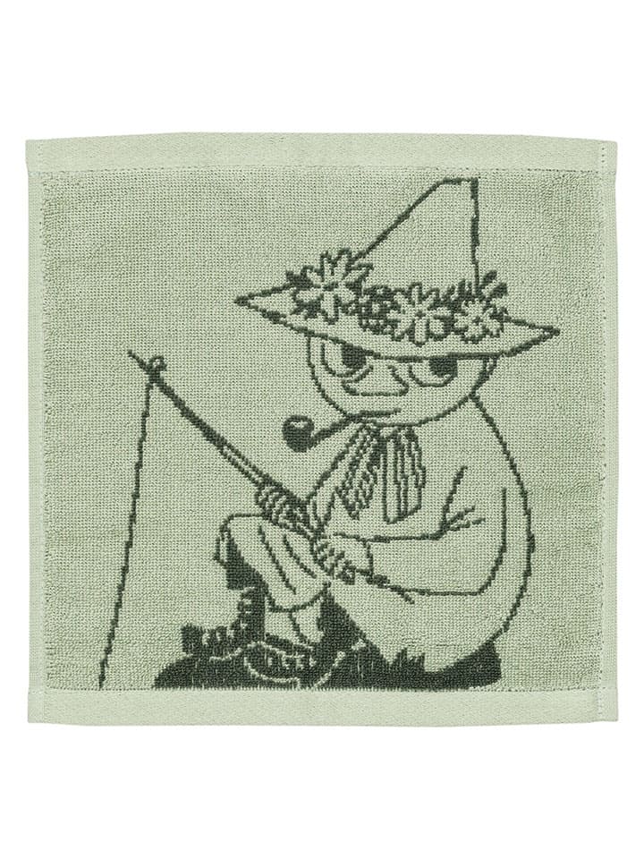 Moomin Washandje ''Snufkin'' groen - (L)25 x (B)25 cm goedkoop kopen ...