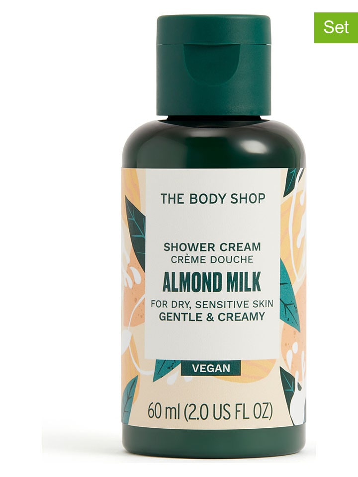 The Body Shop 3er-Set: Duschcreme "Almond Milk", 60 ml günstig kaufen ...
