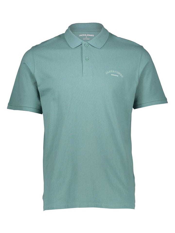 Jack & Jones Poloshirt "College" in Türkis günstig kaufen | limango