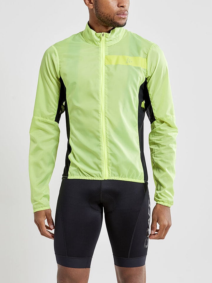 Craft Fahrradjacke "Adv Essence Light Wind" in Gelb günstig kaufen ...