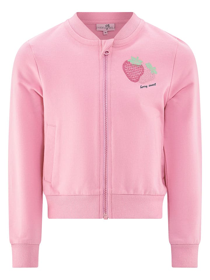 happy girls by Eisend Bluza w kolorze jasnoróżowym - najlepsze ...